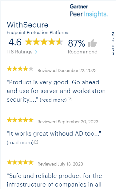 Withsecure Elements Endpoint Protection - Rasinfotech